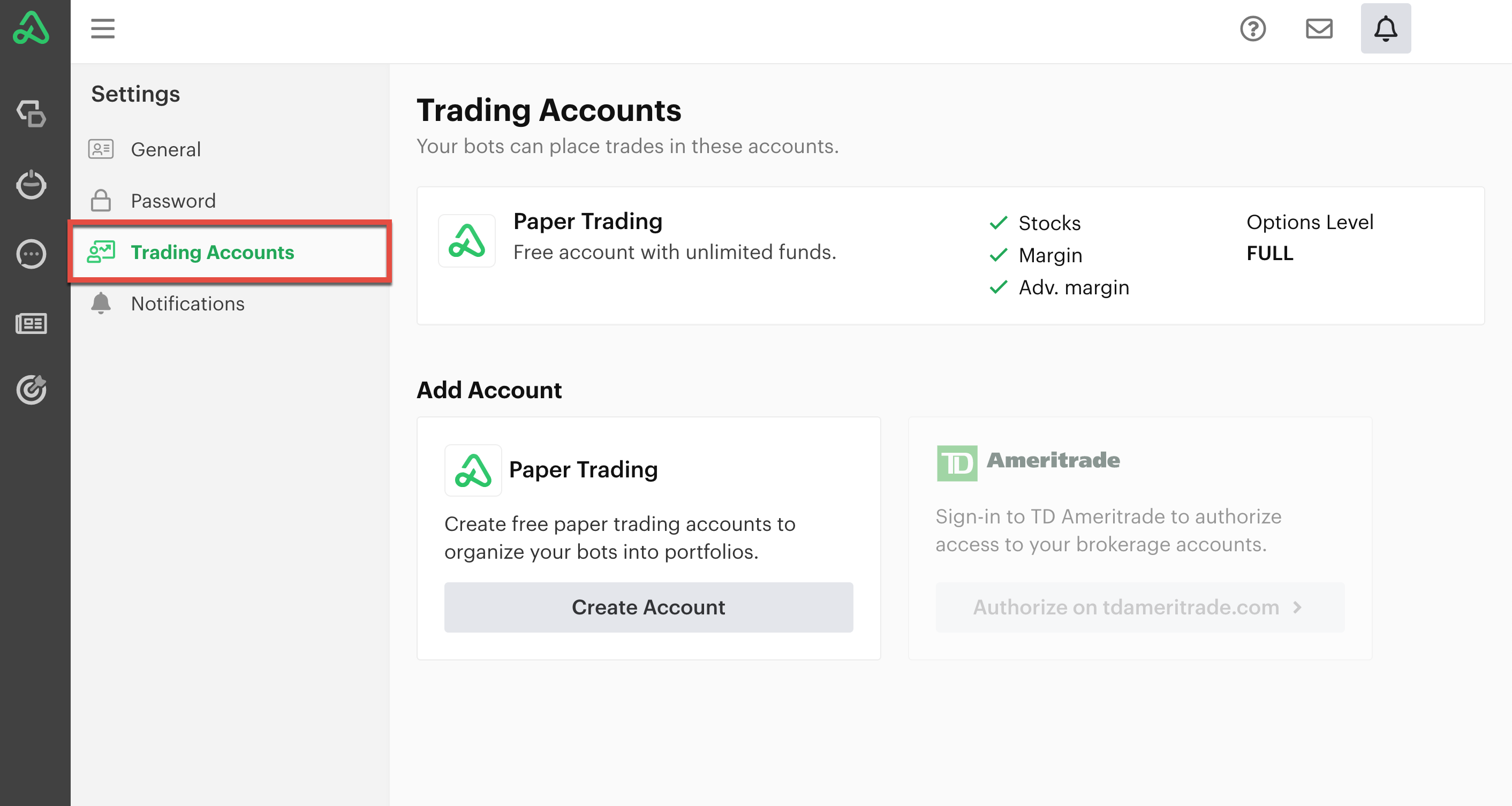 Account Management Improvements Released | Option Alpha Blog